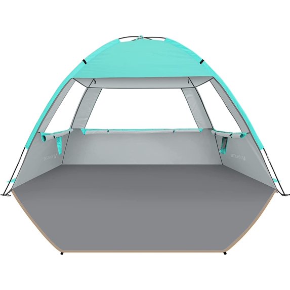Beach Tent Sun Shelter for 3/4-5/6-7/8-10 Person, UPF 50+ UV Protection ...