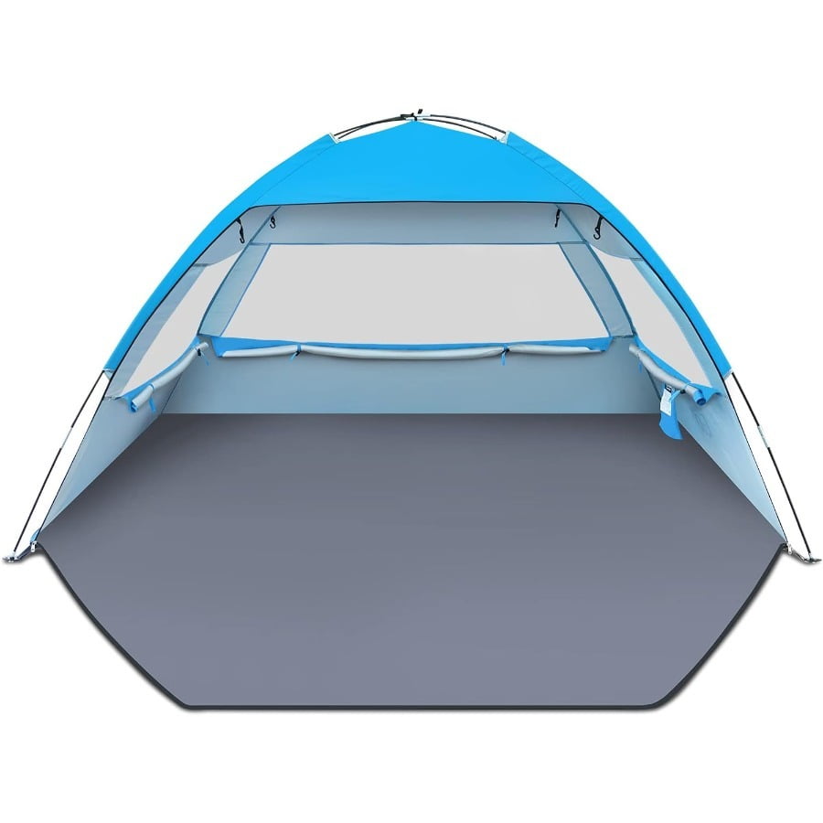 Beach Tent Sun Shelter for 3 Person with UPF 50＋ UV Protection ...