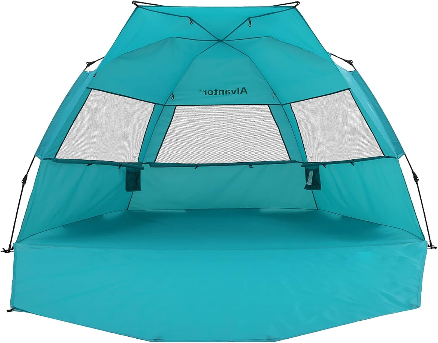 Beach Tent Super Bluecoast Beach Umbrella Outdoor Sun Shelter Cabana ...