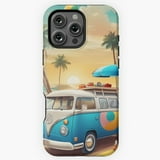 Beach Theme Coastal Summer Vibes Art Phone Case Compatible across ...