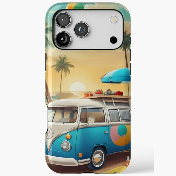 Beach Theme Summer Ocean Sand Vibe Phone Cover for iPhone 11 12 13 14 ...