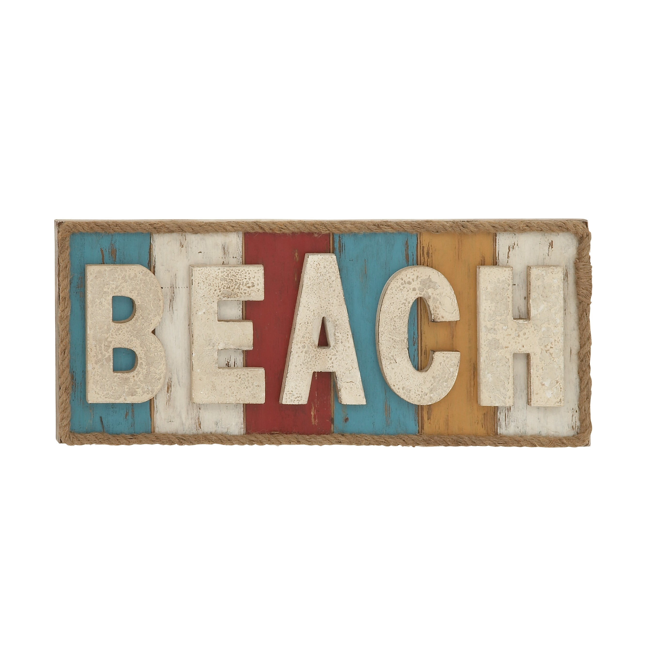 Beach Theme Wall Sign Decor - Walmart.com