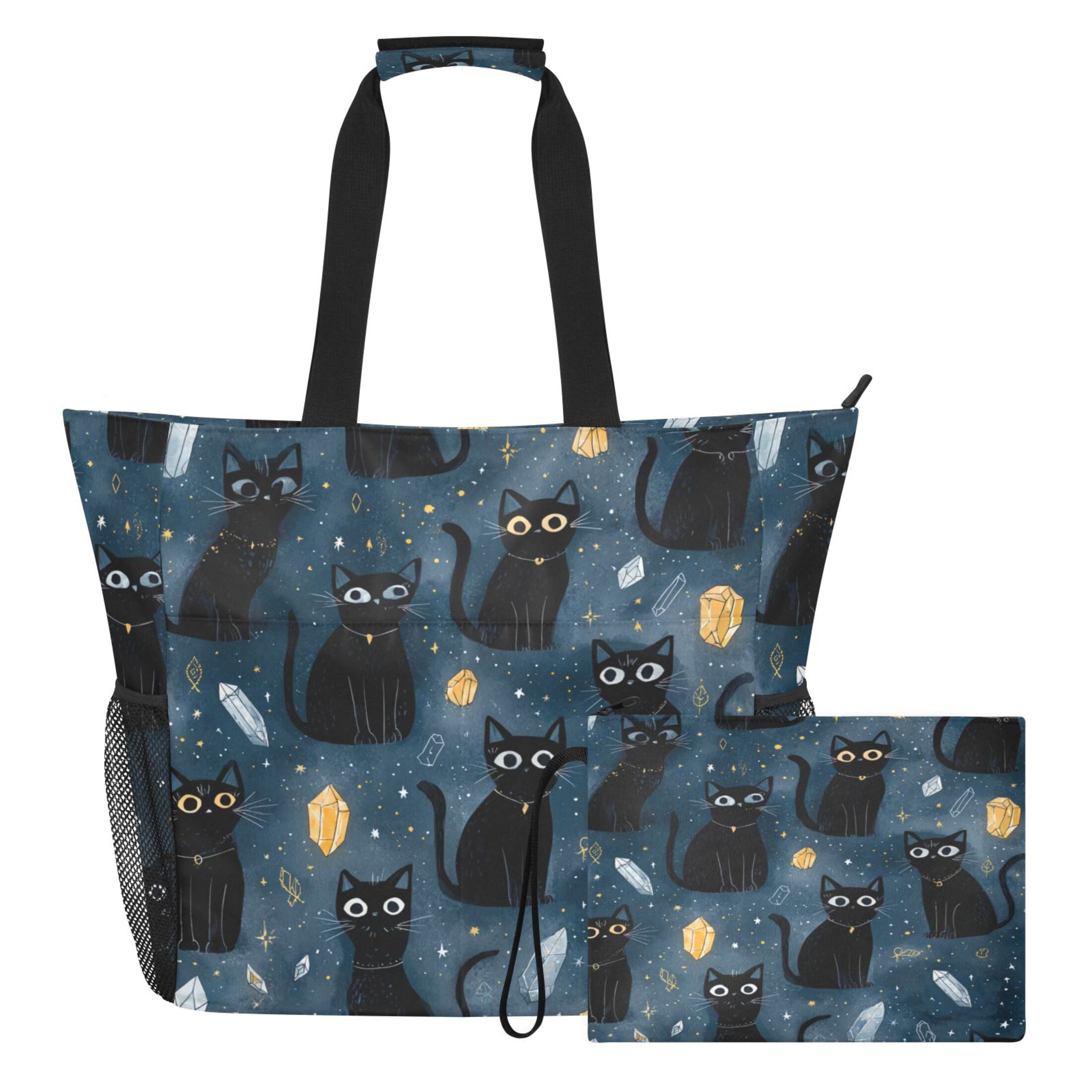 Beach Tote Bag with Waterproof Wet Pocket & Detachable Pouch for Pool ...