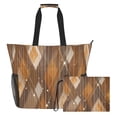 Beach Tote Bag with Waterproof Wet Pocket & Detachable Pouch for Pool ...