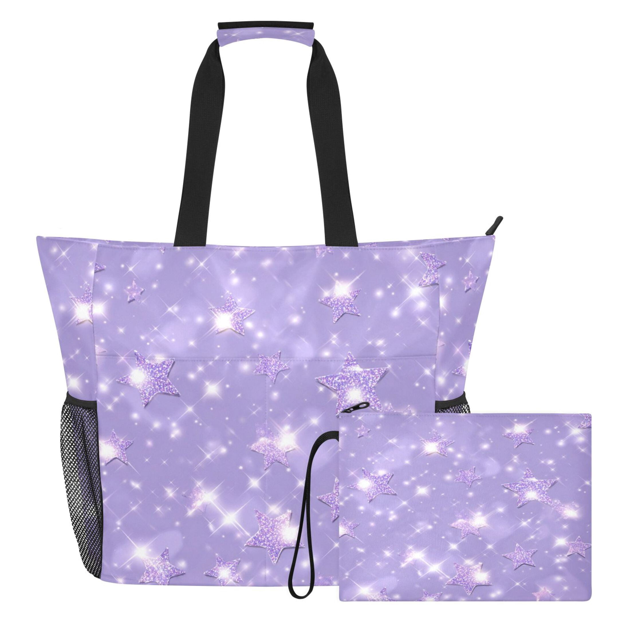 Beach Tote Bag with Waterproof Wet Pocket & Detachable Pouch for Pool ...