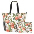 Beach Tote Bag with Waterproof Wet Pocket & Detachable Pouch for Pool ...