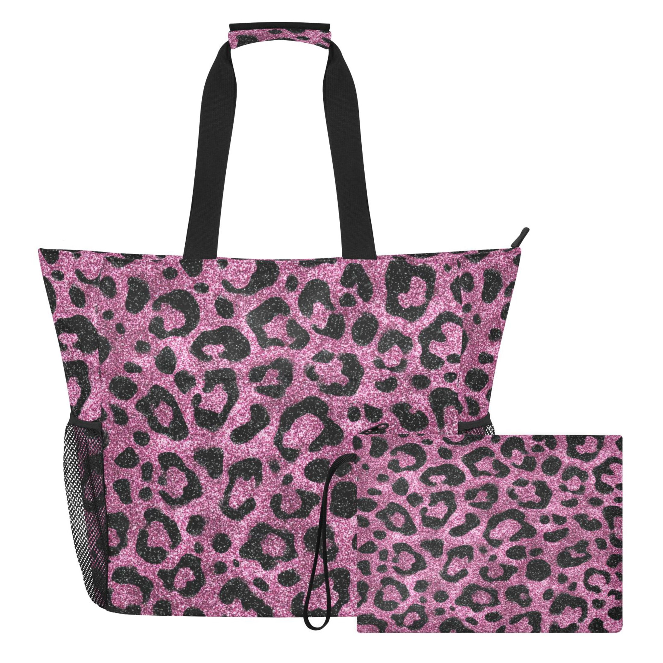 Beach Tote Bag with Waterproof Wet Pocket & Detachable Pouch for Pool ...