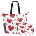 Beach Tote Bag with Waterproof Wet Pocket & Detachable Pouch for Pool ...