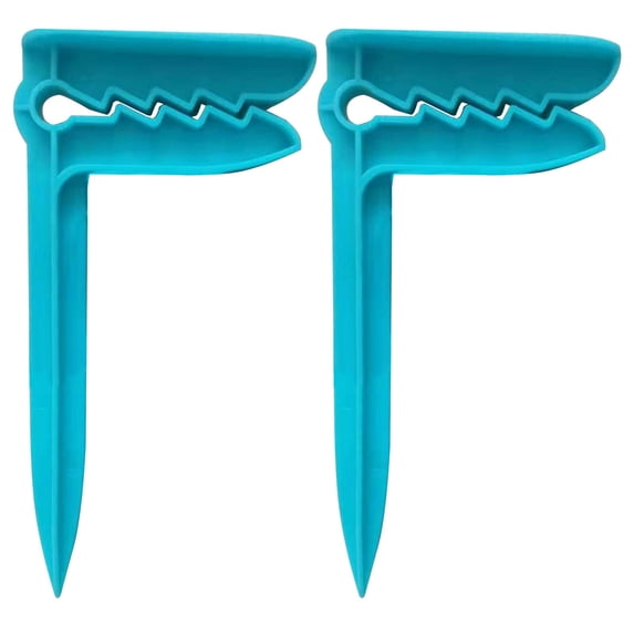 Beach Towel Anchor Stakes Clips, Heavy Duty Outdoor Mat Anchor Stakes ...
