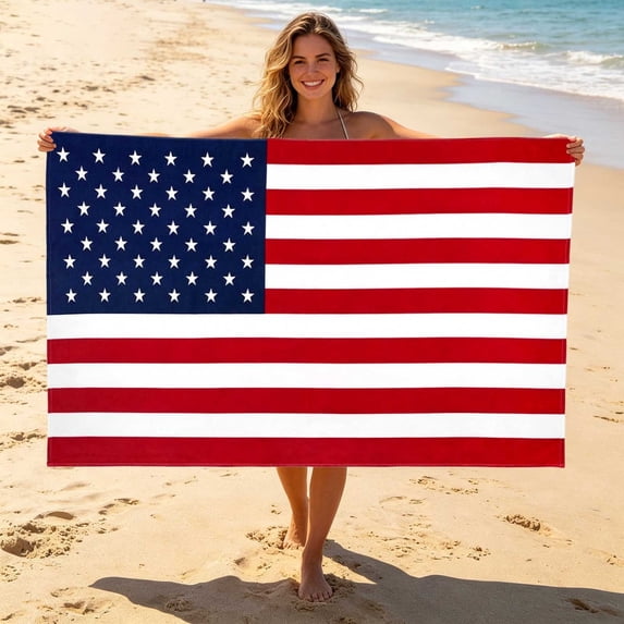 Beach Towel Backpack Soft Absorbent Sand-Free Blanket Travel Swim Gym ...