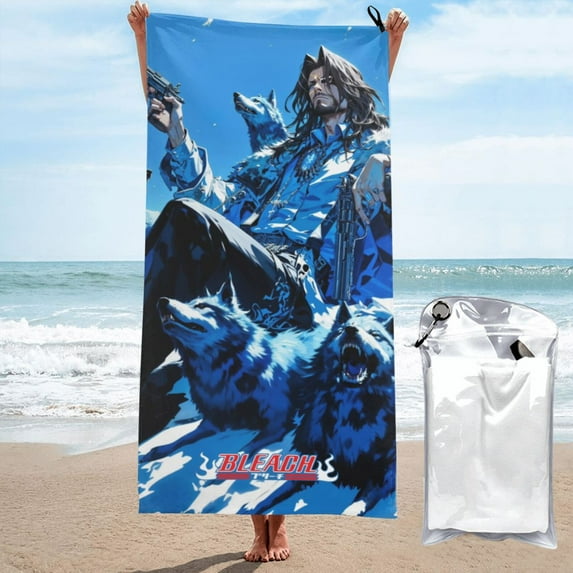 Beach Towel Bleach Coyote Starrk Towel Decor Stuff Quick Dry Super ...