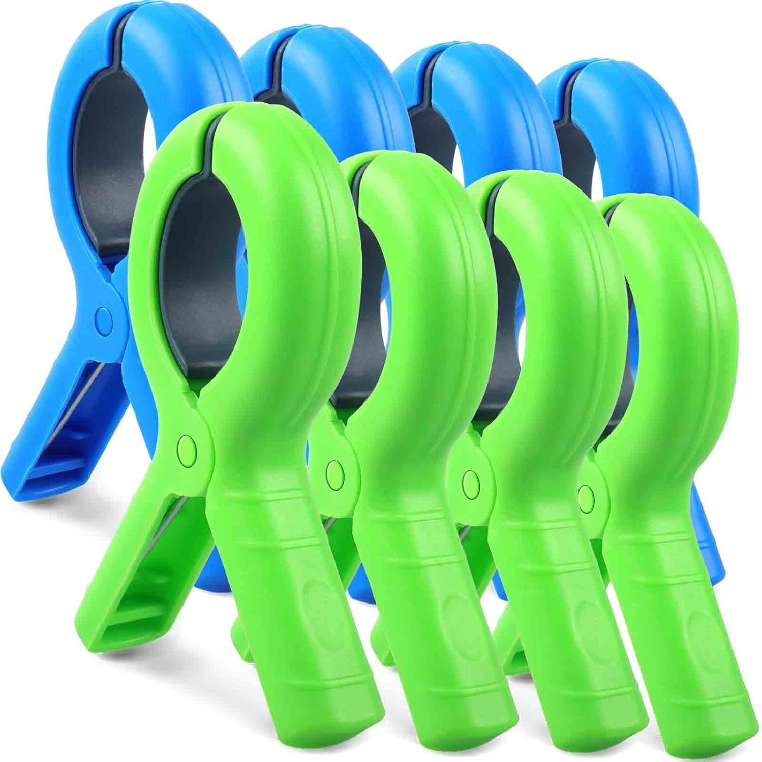 Beach Towel Clips for Beach Chair, Heavy-Duty Plastic Clothes Pins ...