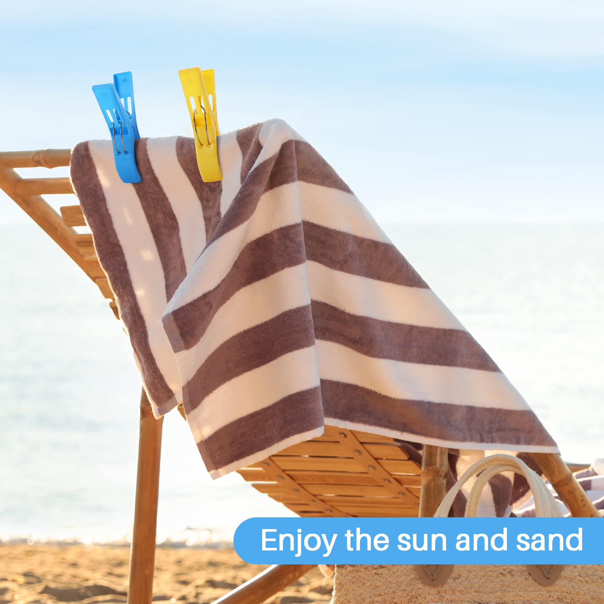 Beach Towel Clips, Beach Clips, Towel Clips for Beach Chairs Cruise ...
