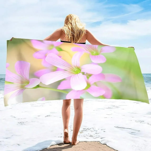 Beach Towel Large Soft Quick Dry High Absorbent Towel Bath Towels ...