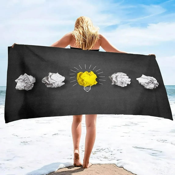 Beach Towel, Microfiber Beach Towels, Quick Dry Sand Proof Towels ...