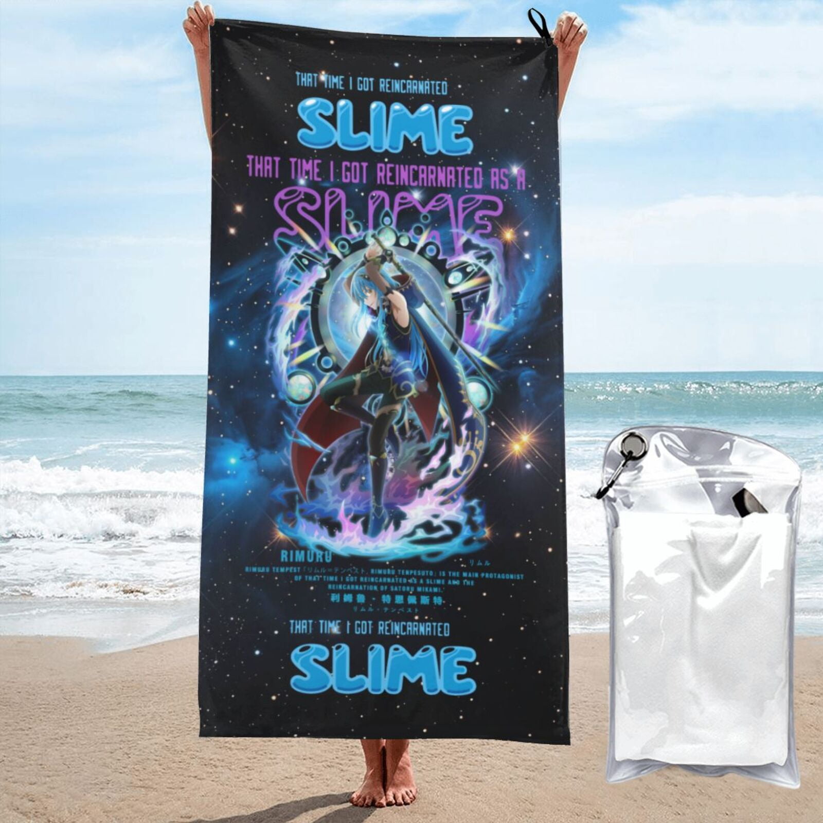 Beach Towel Rimuru Tempest That Time I Got Reincarnated As A Slime ...