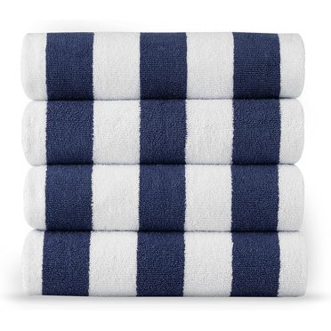 Comfort Canopy - Cabana Stripe Beach Pool Towels - 100% Ring Spun ...