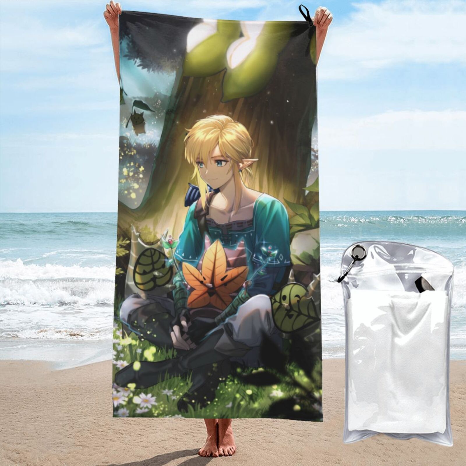 Beach Towel The Legend Of Zelda Towel Decor Stuff Quick Dry Super ...