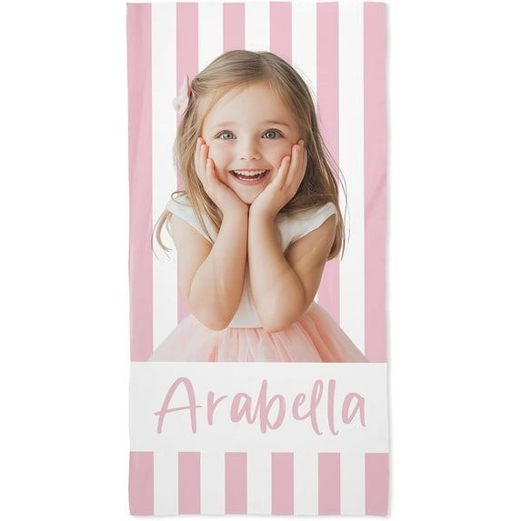 Beach Towels for Kids & Adults, Personalized Beach Towel with Name ...
