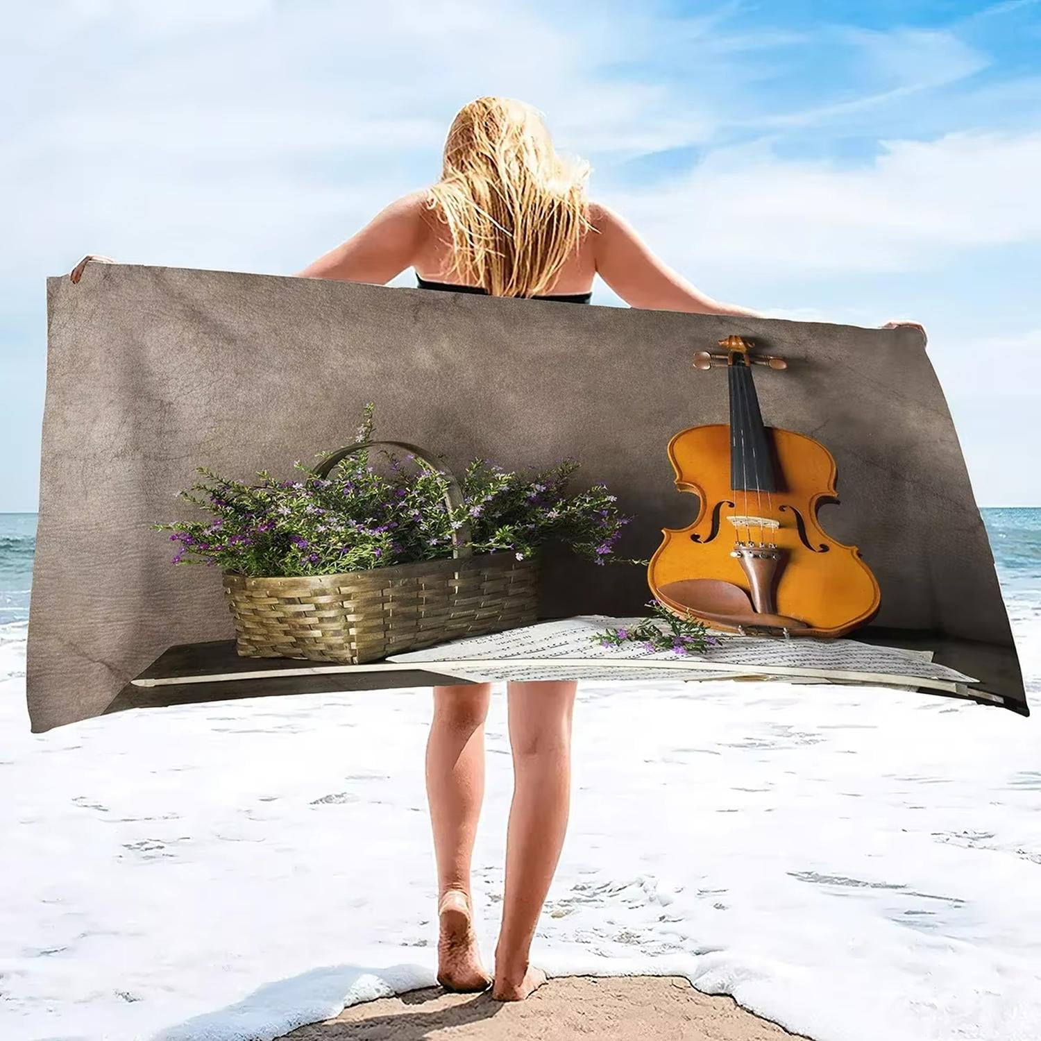 Beach Towels Overd for Adults,Microfiber Beach Towel Sand Free Quick ...