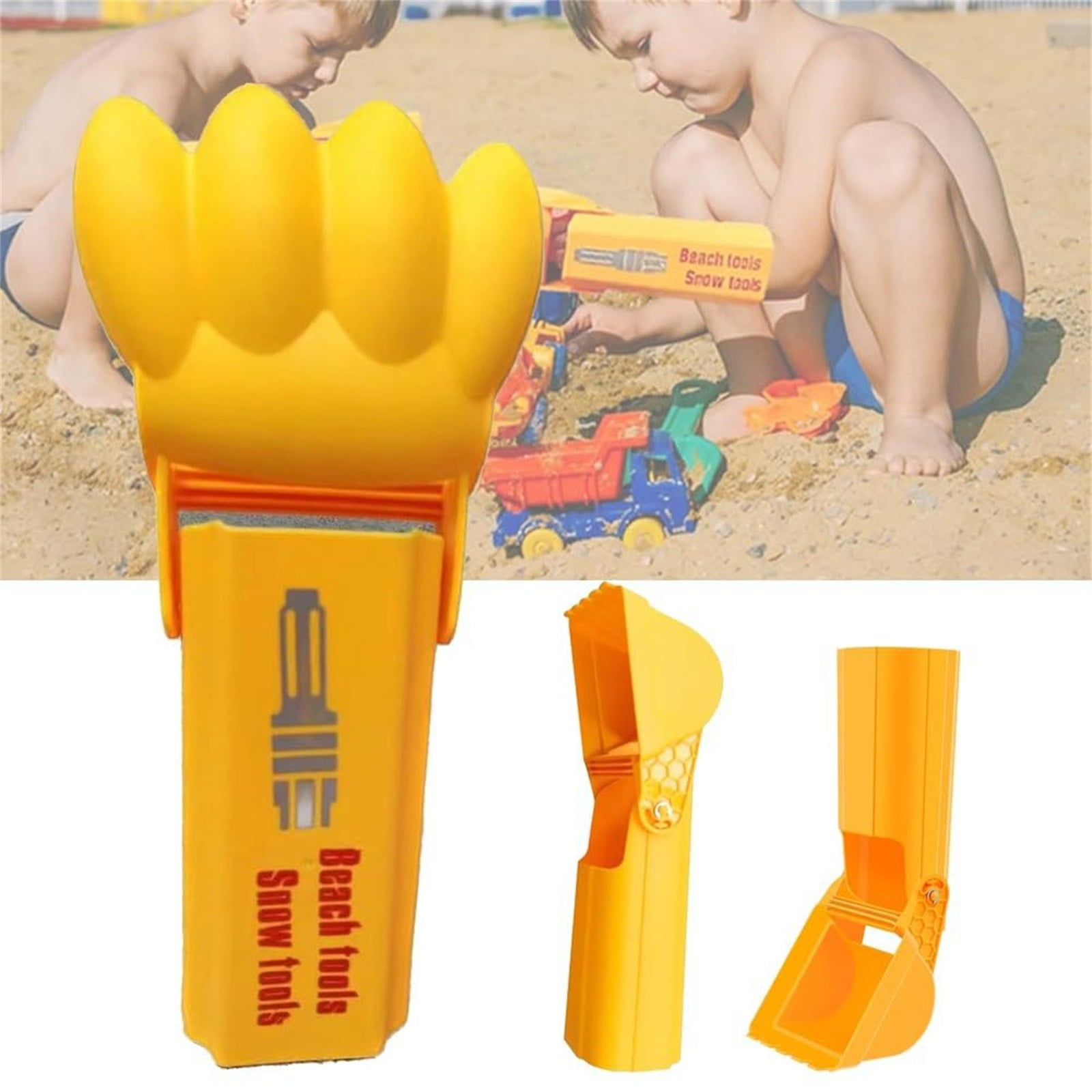Beach Toy Excavator Arm for Sand & Snow - Large Sandbox Digging Tool ...