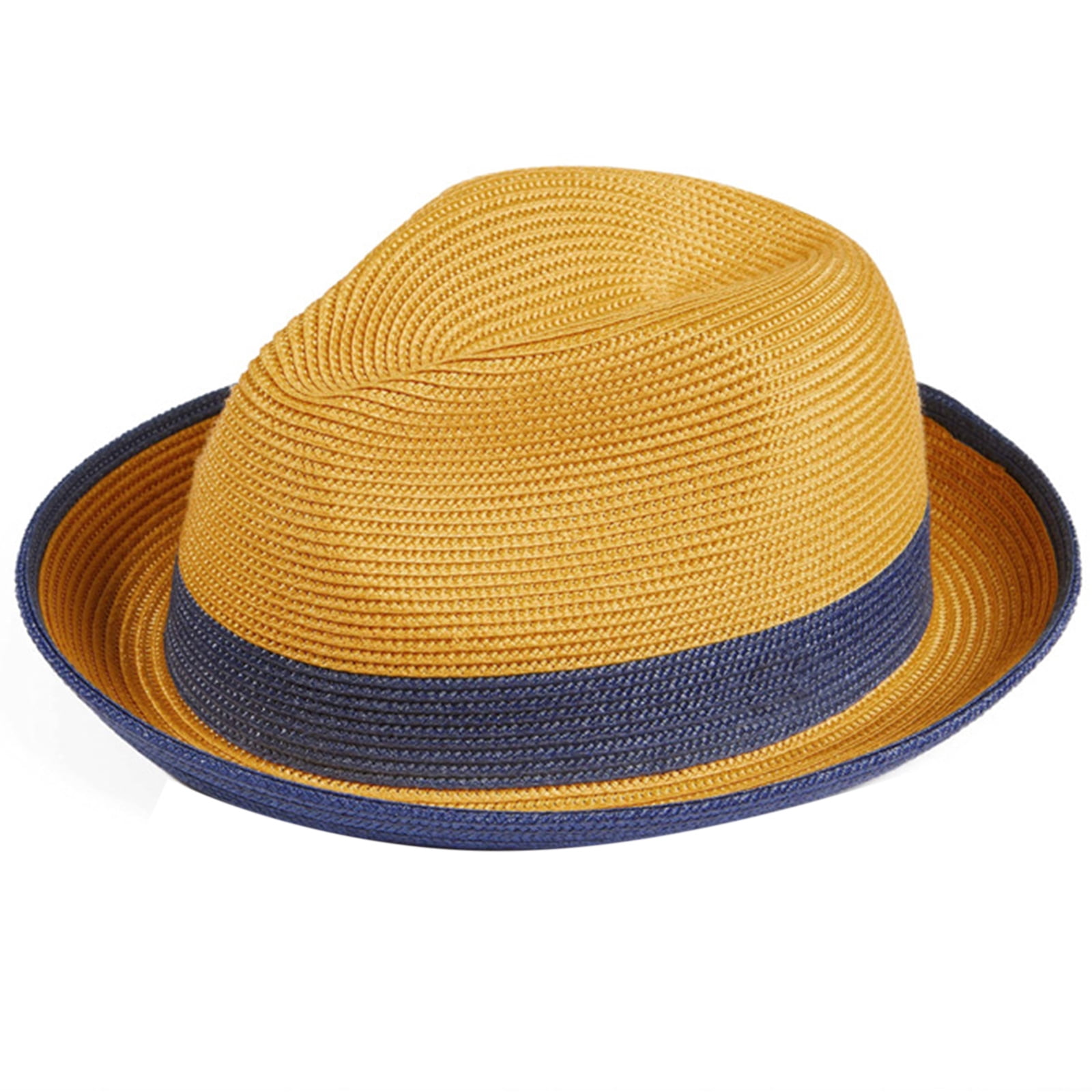 Beach Travel Straw Hat Portable Handmade Hat Unisex Adjustable Hat Hair ...
