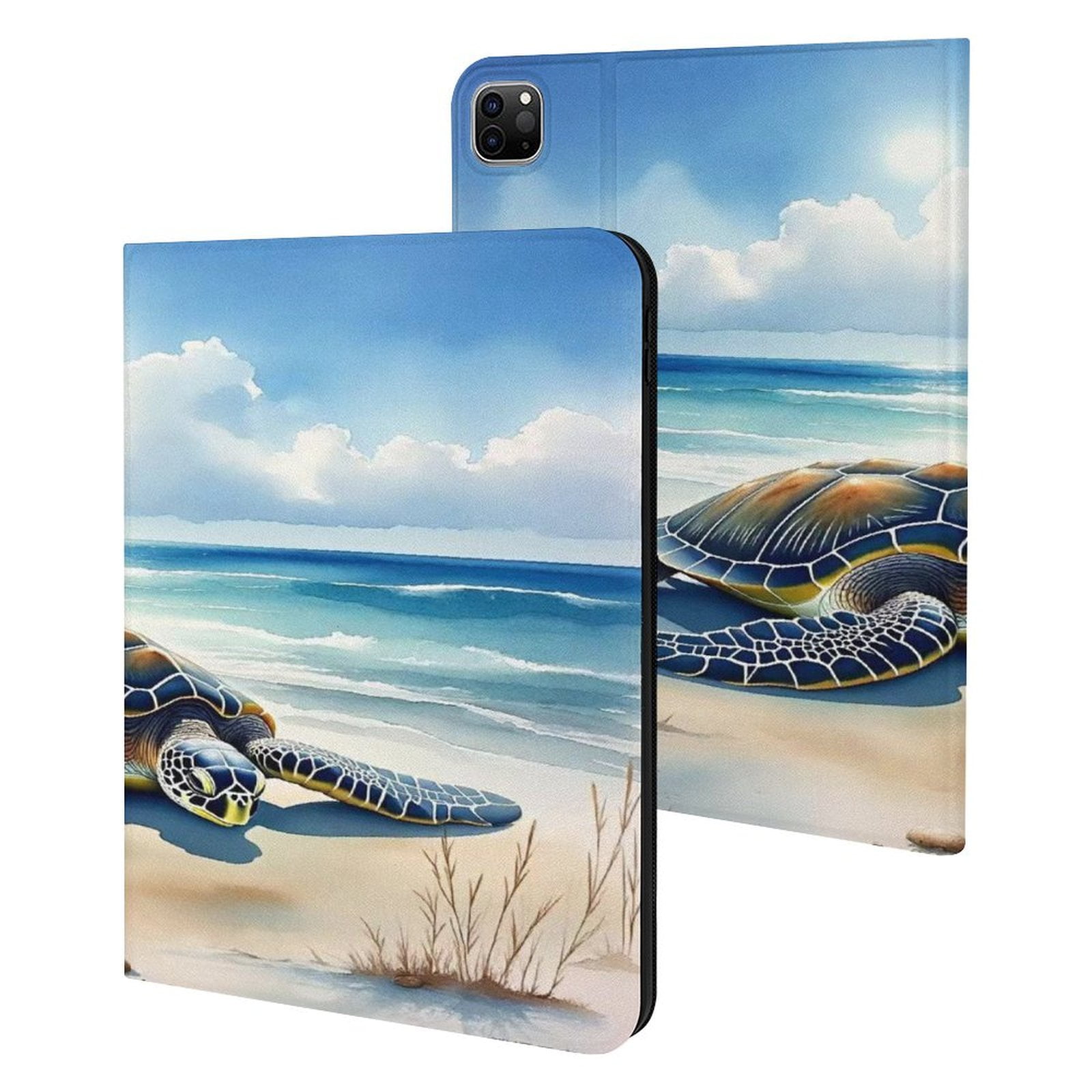 Beach Turtle Cover for iPad Air(9.7/10.5/10.9in) Case for iPad Pro (9.7 ...