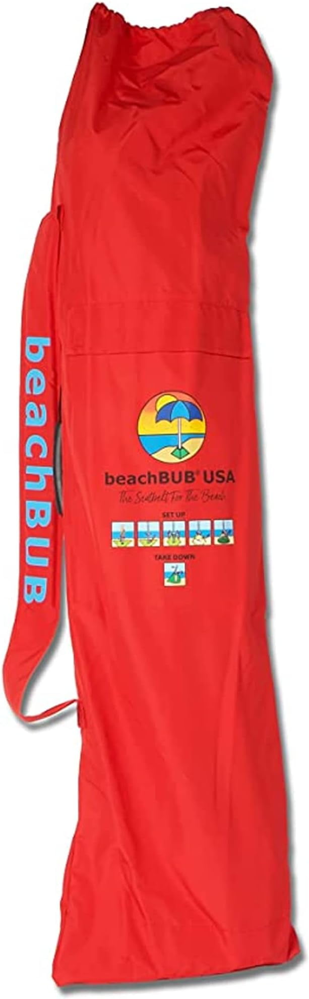 Beach Umbrella Bag - Waterproof & Foldable Beach Bag for Umbrellas with ...