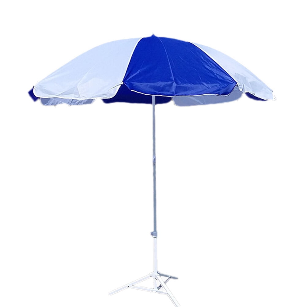 YUNLIGHTS Beach Umbrella Blue Beach Wind Resistance Blocking 1Pack 70 ...