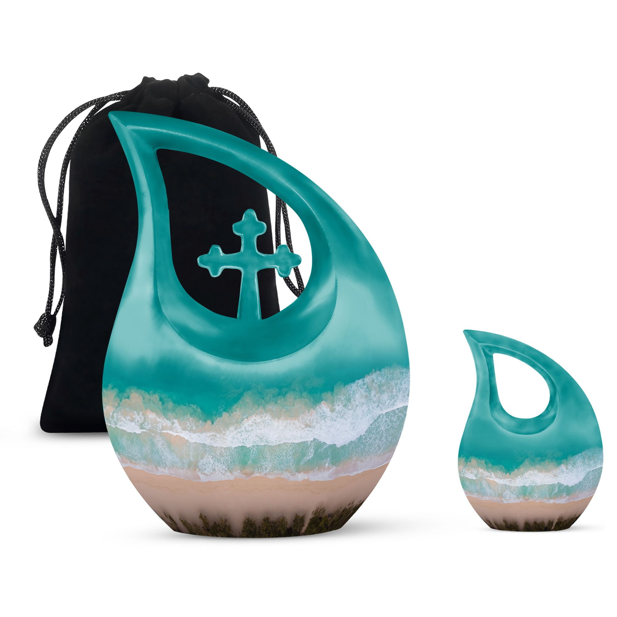 Beach Urn - Urn For Mom Ashes & Dad - Cremation Containers For Humans ...