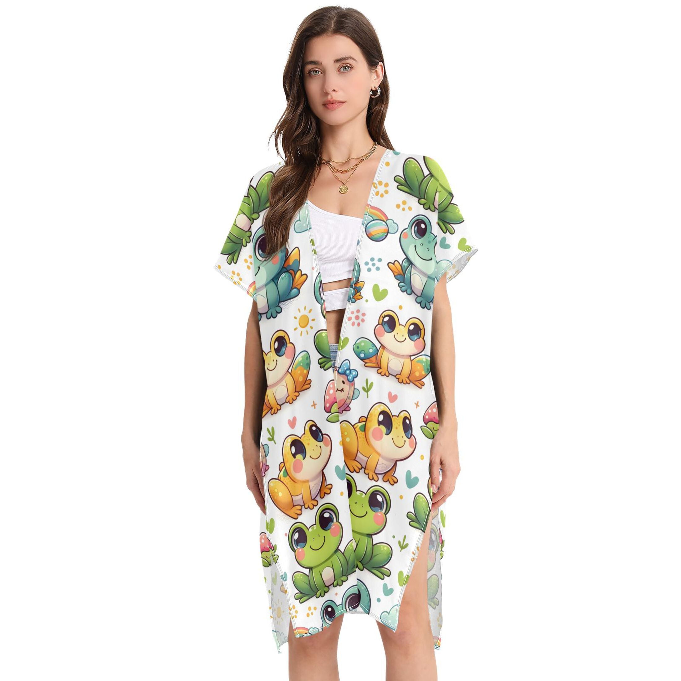 Beach Vacation Clothes Kimono Cardigan Loose Swimsuit Cover Up for ...
