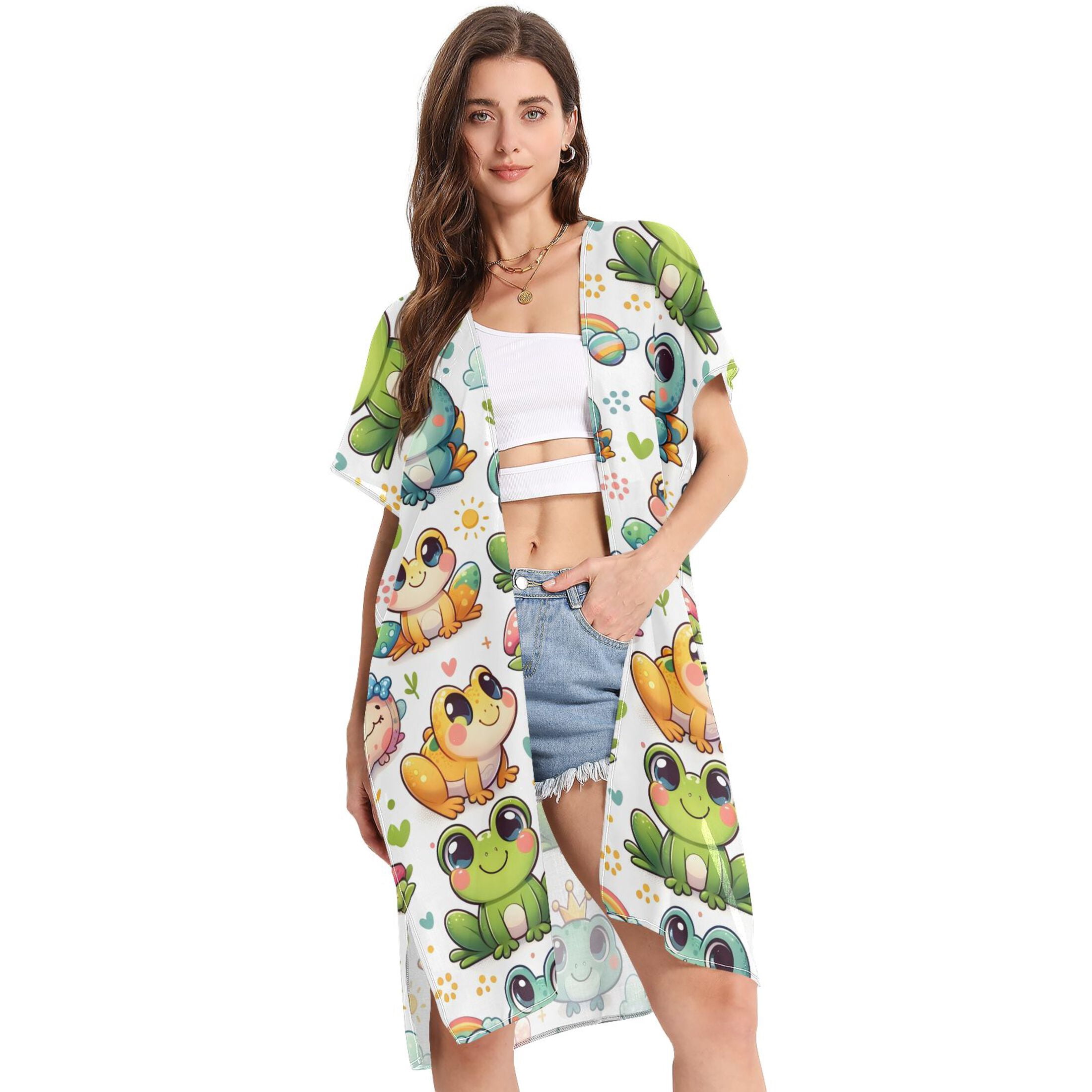 Beach Vacation Clothes Kimono Cardigan Loose Swimsuit Cover Up for ...