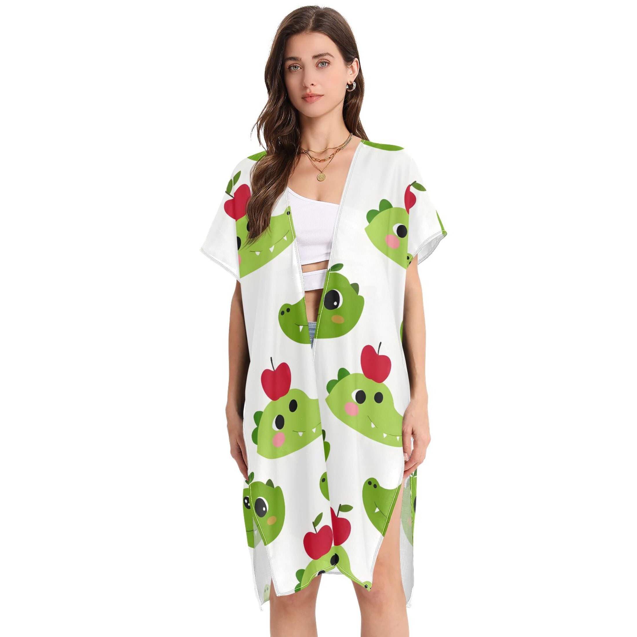 Beach Vacation Clothes Kimono Cardigan Loose Swimsuit Cover Up for ...