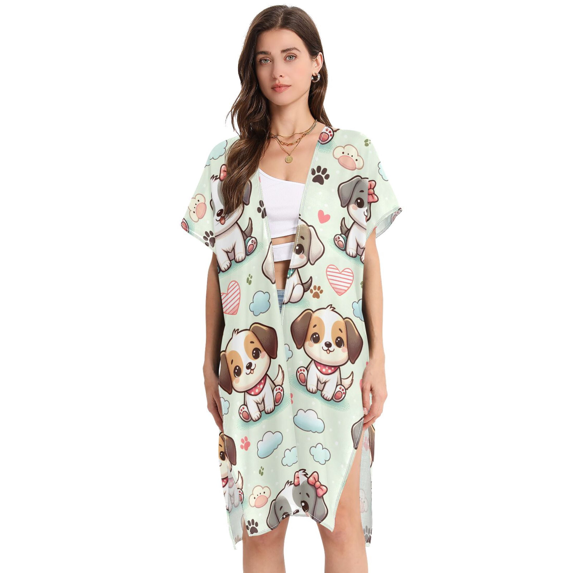 Beach Vacation Clothes Kimono Cardigan Loose Swimsuit Cover Up for ...