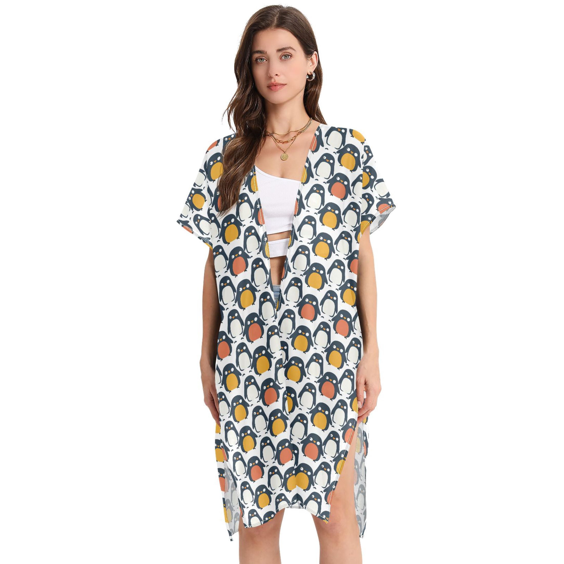 Beach Vacation Clothes Kimono Cardigan Loose Swimsuit Cover Up for ...