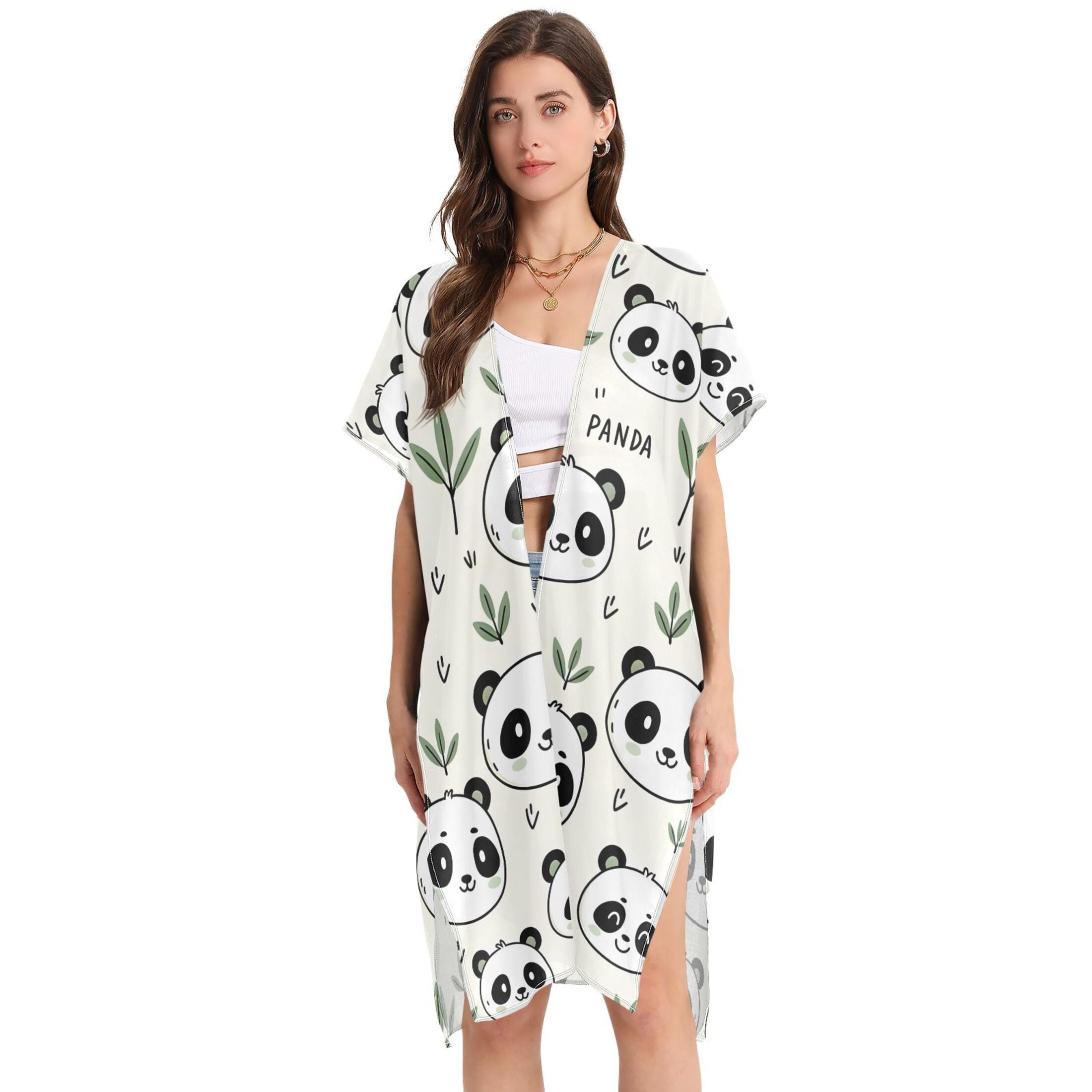 Beach Vacation Clothes Kimono Cardigan Loose Swimsuit Cover Up for ...