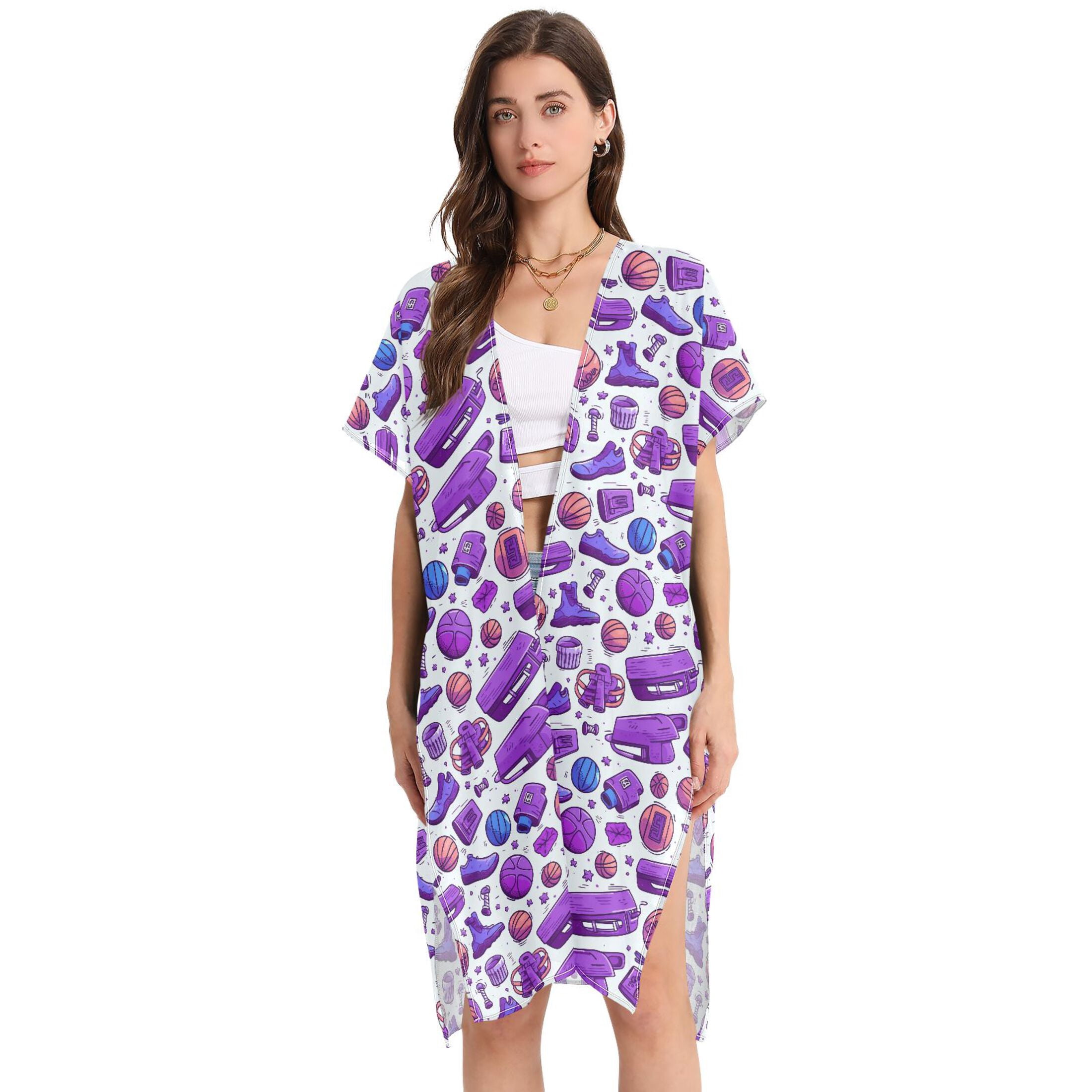 Beach Vacation Clothes Kimono Cardigan Loose Swimsuit Cover Up for ...