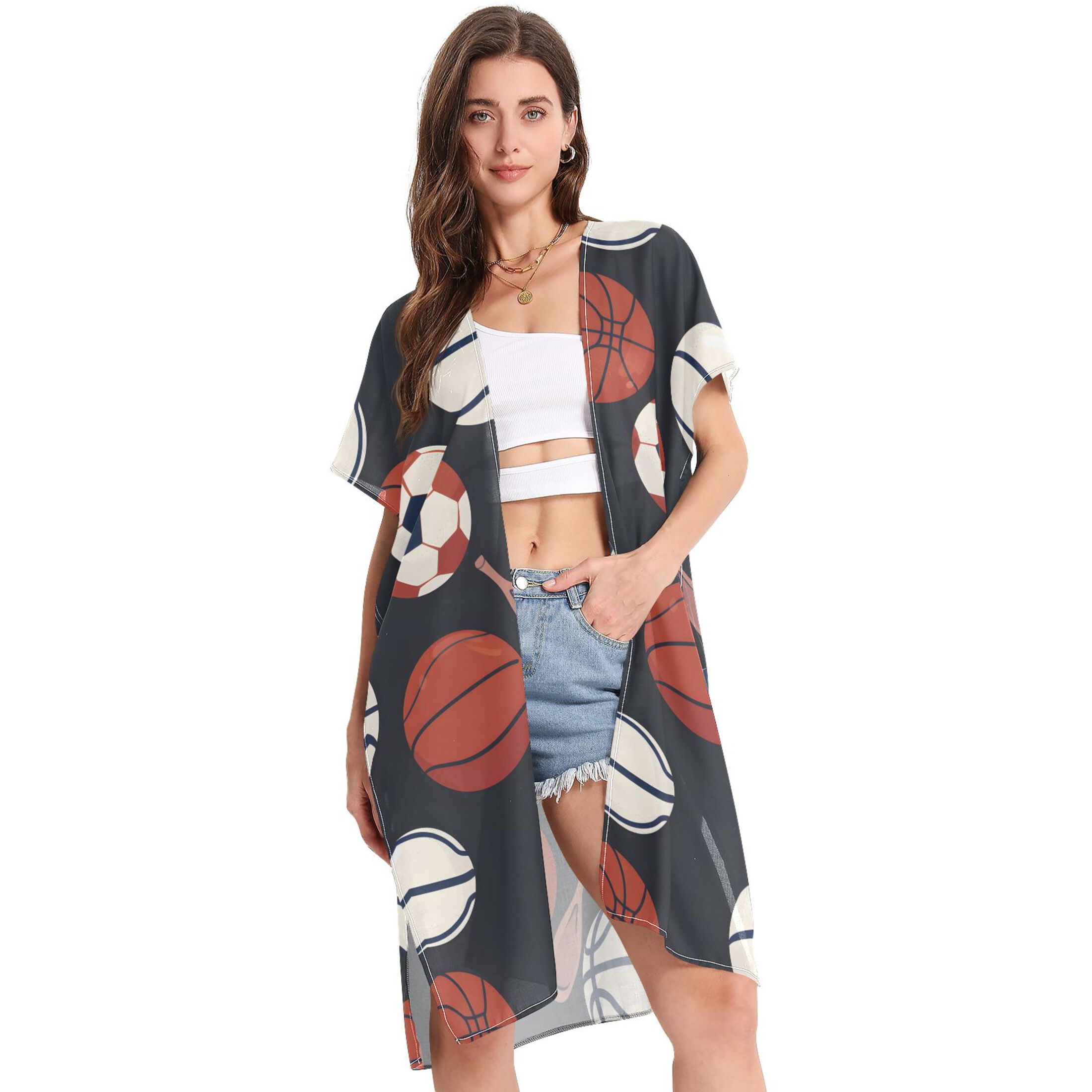 Beach Vacation Clothes Kimono Cardigan Loose Swimsuit Cover Up for ...