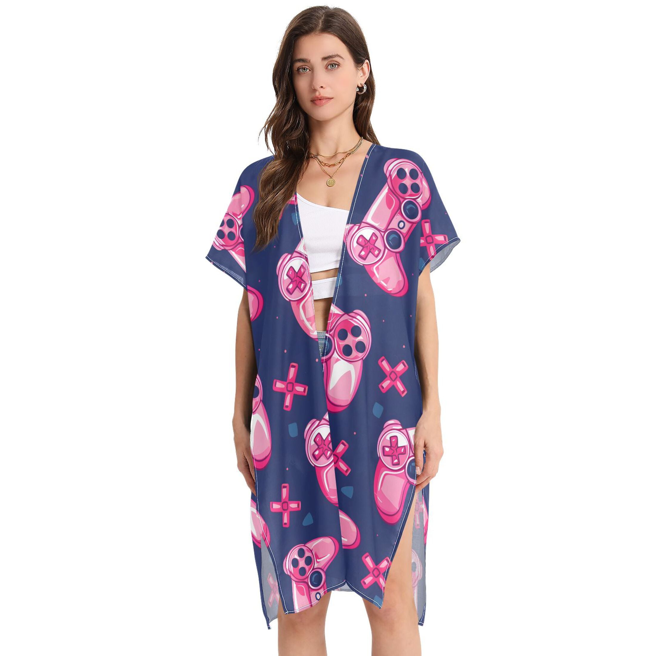 Beach Vacation Clothes Kimono Cardigan Loose Swimsuit Cover Up for ...