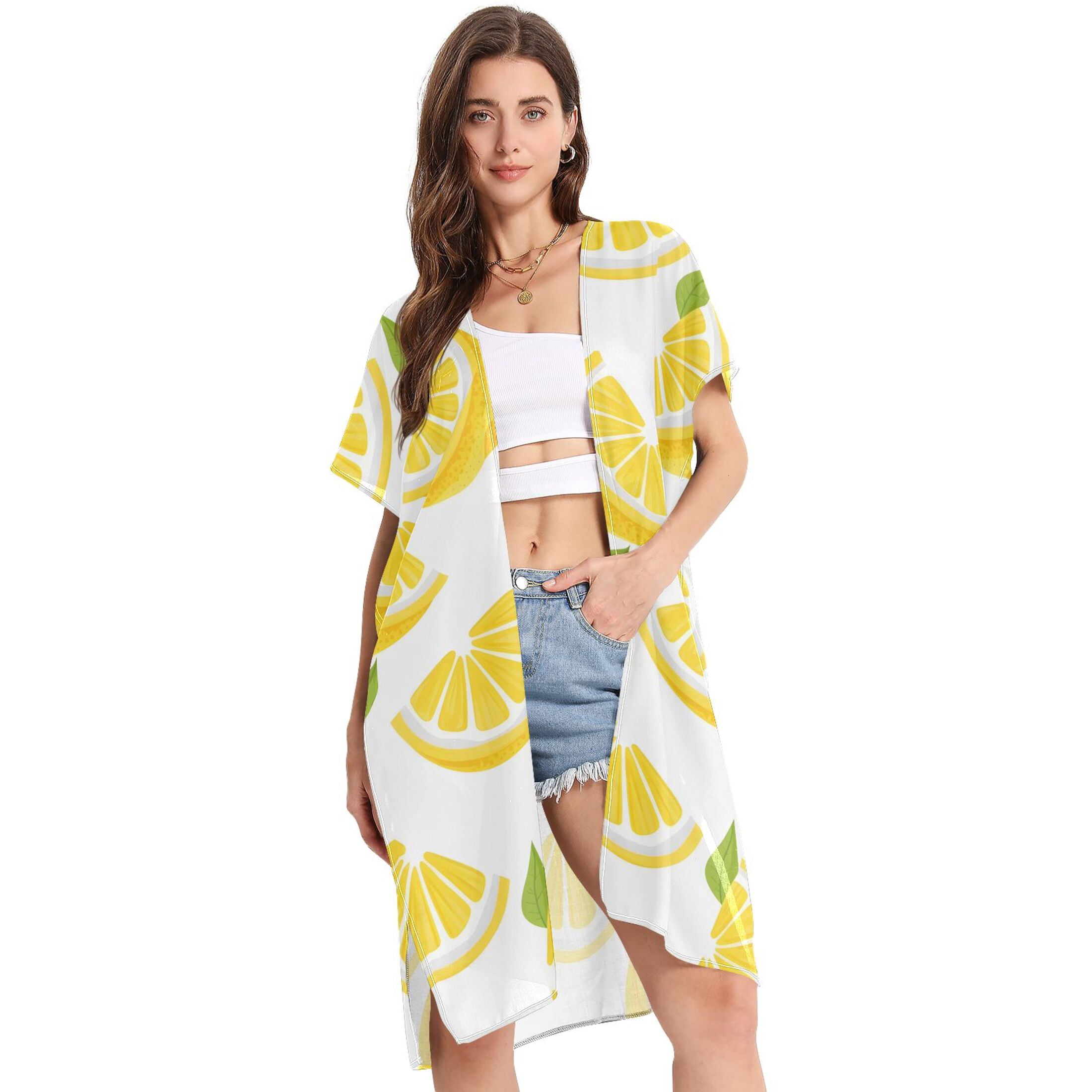 Beach Vacation Clothes Kimono Cardigan Loose Swimsuit Cover Up for ...