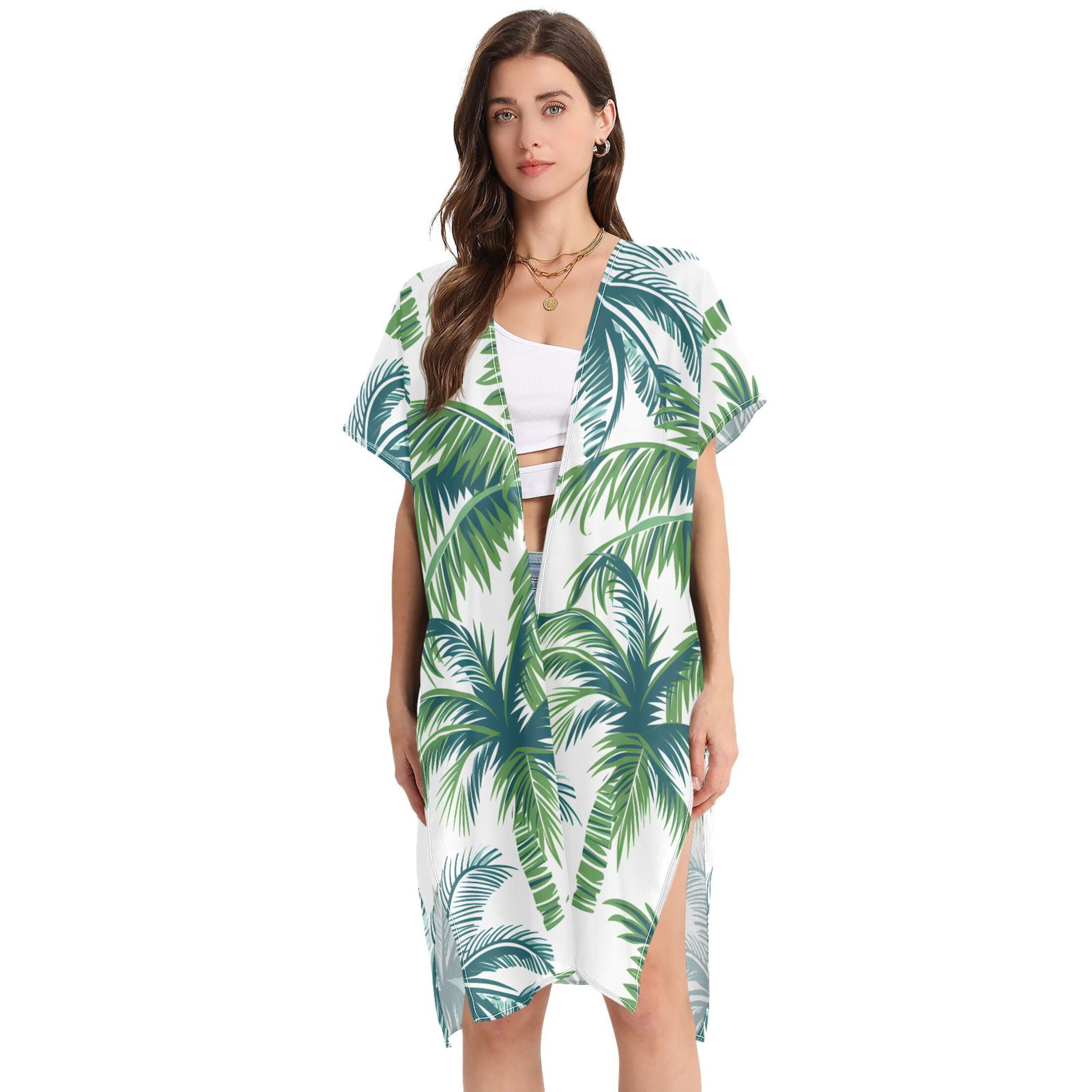 Beach Vacation Clothes Kimono Cardigan Loose Swimsuit Cover Up for ...