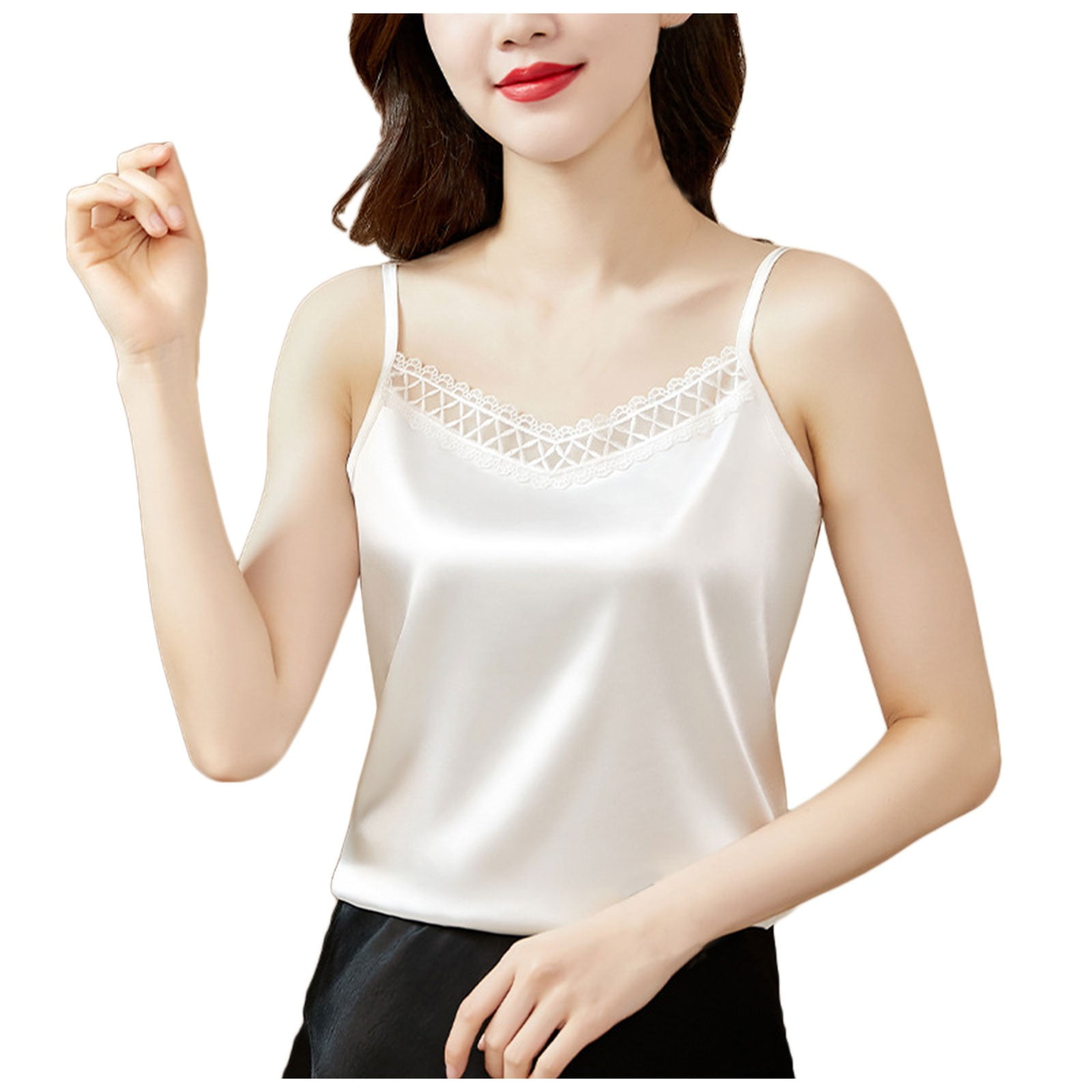 Beach Vacation Clothes for Women Bohemian Tops for Women Cute Tops Silk ...