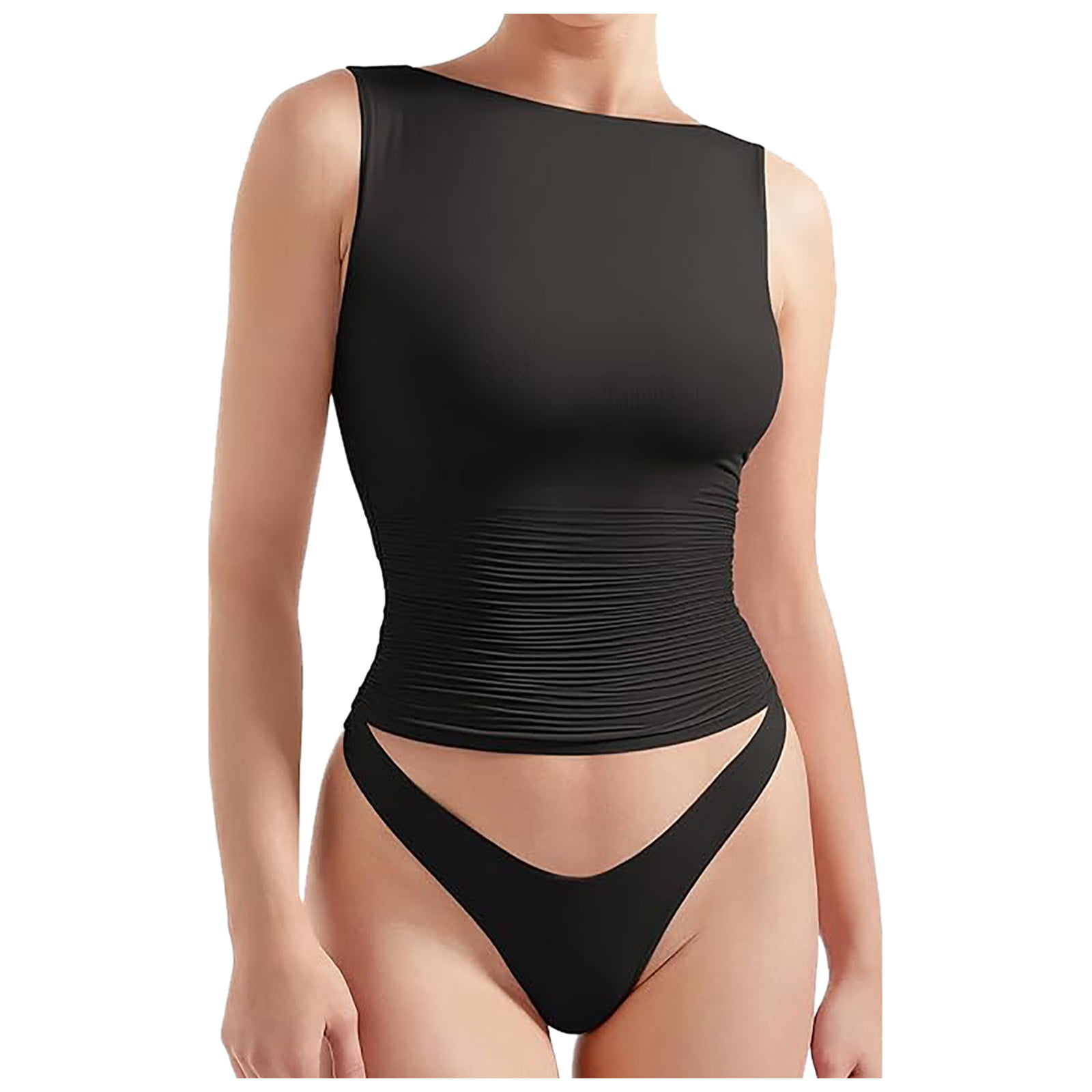 Beach Vacation Clothes for Women Top Women Stretchy Camisole Tops Year Camisole Set Compression ...