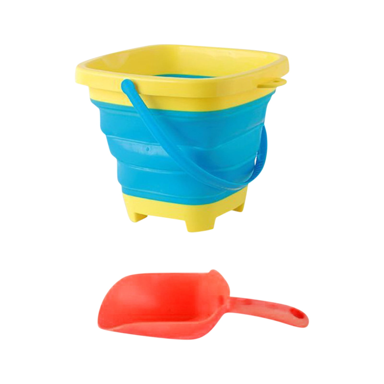 Beach Vacation Essentials 1 Pc Foldable Buckets With 1 Shovels Sand ...