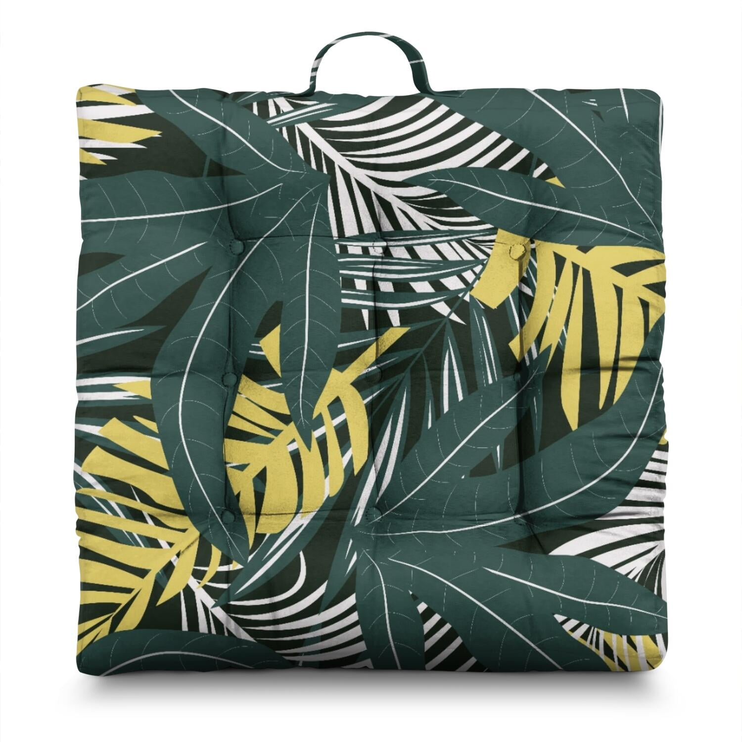 Beach Vacation Inspired Tatami Mat - 9-Point Stitched Square Floor ...
