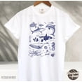 Beach Vacation Ocean Shell Floral Botanical Summer Paradise T-shirt ...