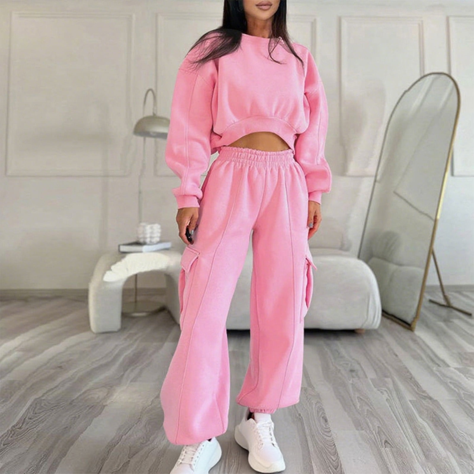 Beach Vacation Outfit Set for Women New Women's Travel Sweatsuits 2 ...