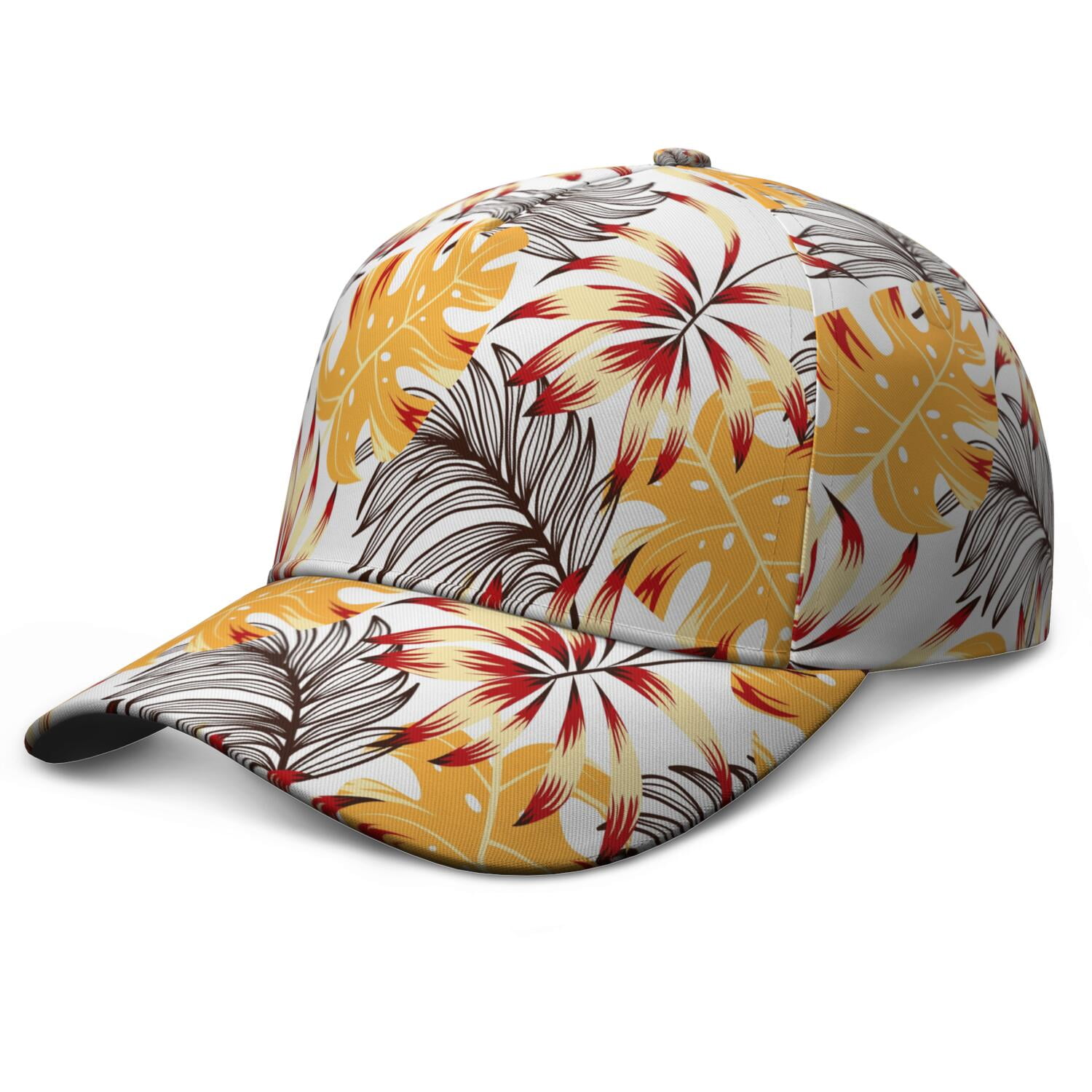 Beach Vacation Palm Leaf Baseball Cap - Lightweight Minimalist Design ...