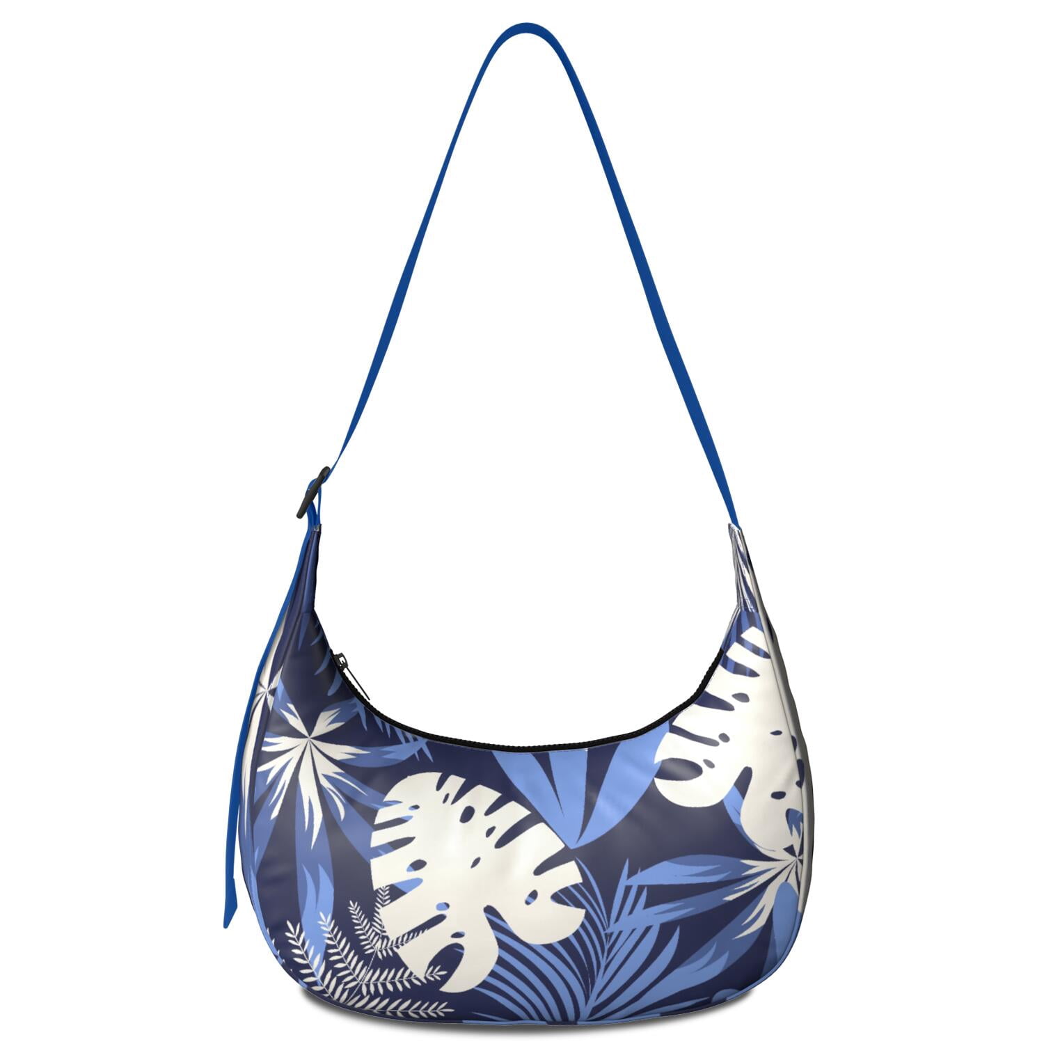 Beach Vacation Tropical Plant Crossbody Bag for Women Hawaiian Floral ...