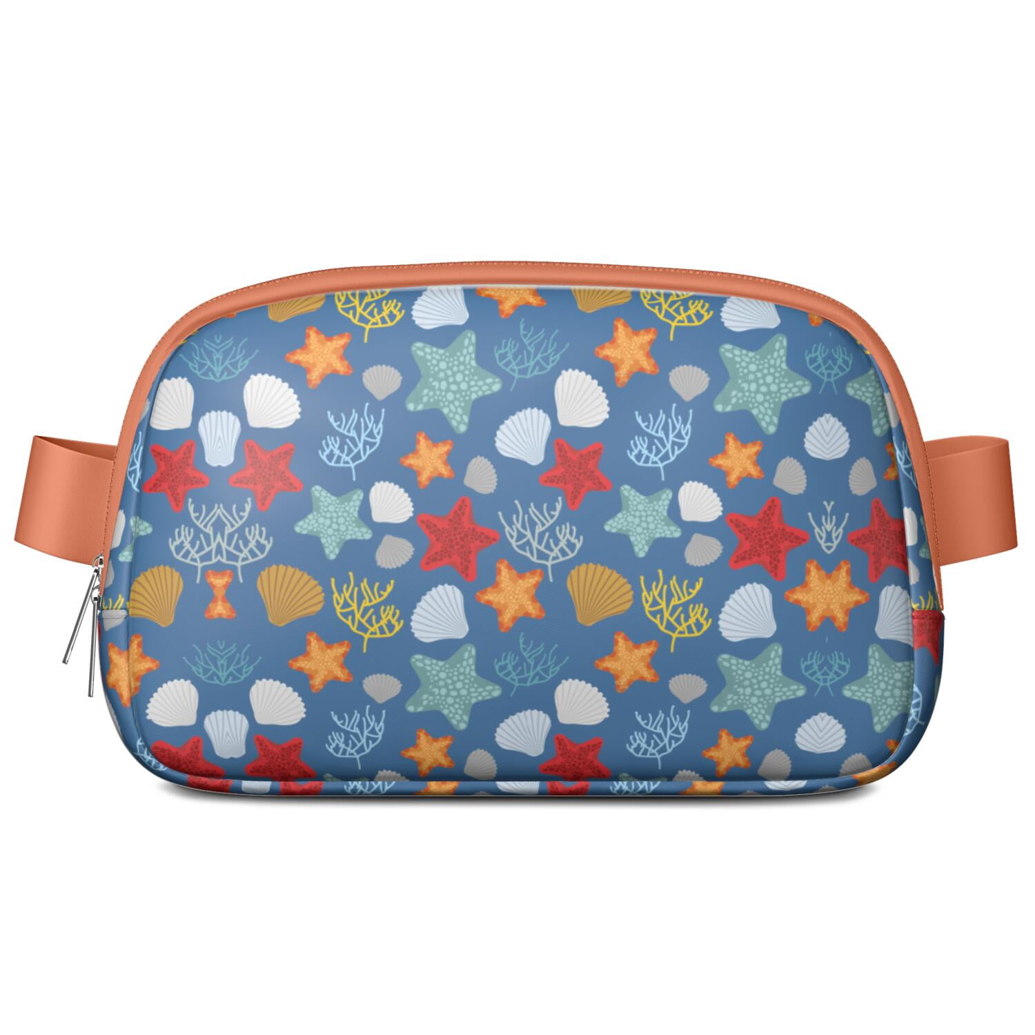 Beach Vibe Fanny Pack for Women – Ocean-Inspired Waist Bag with Mermaid ...